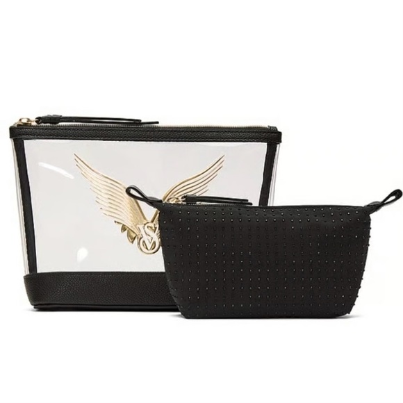 Victoria's Secret | Bags | Victorias Secret Gold Angel Wings 225 ...